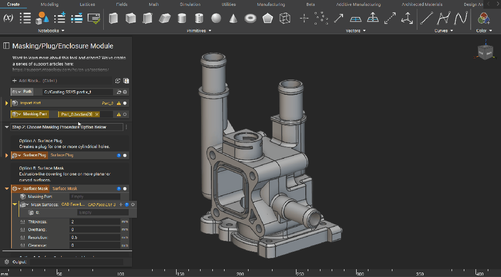 How to Create Surface Masks – nTop Learn