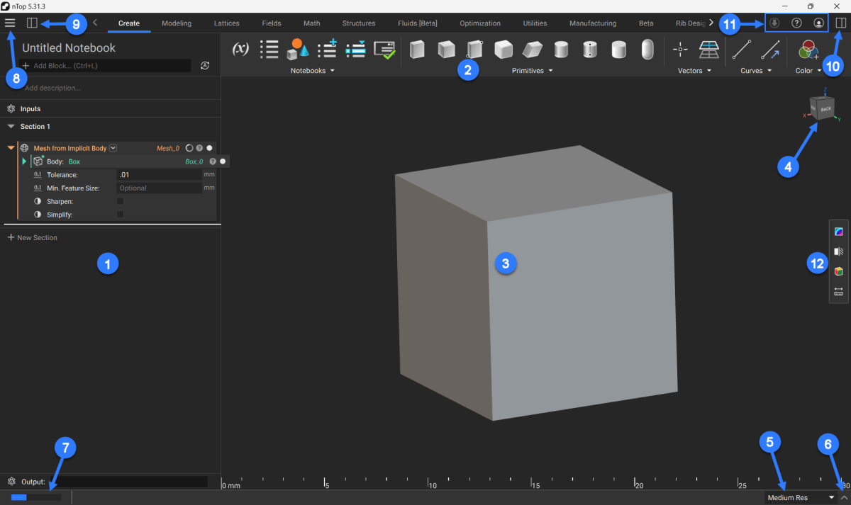 Navigating the Interface – nTop Learn